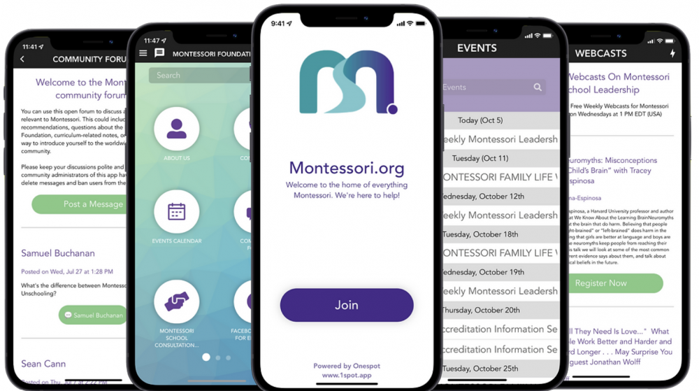 Montessori.org launches mobile app in partnership with Onespot - The ...