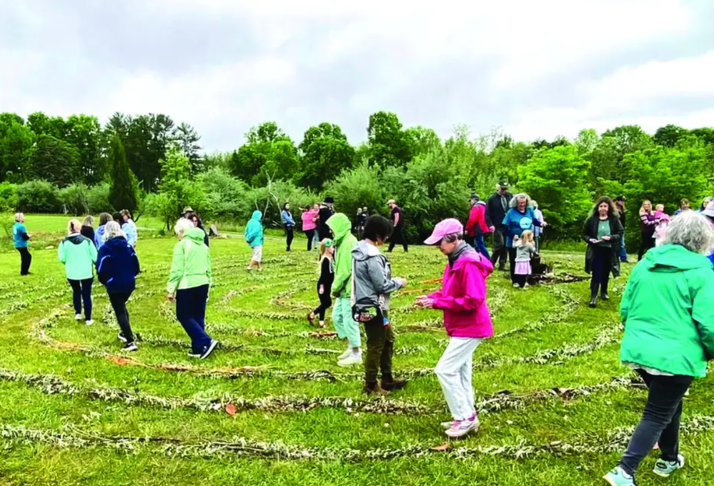 World Labyrinth Day: Montessori Students, Labyrinth Guild Host Walk ...
